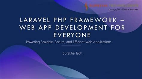 Laravel Framework Future of Modern Web Development.pptx