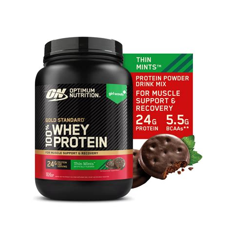 Optimum Nutrition Gold Standard 100 Whey Protein Powder Girl Scout