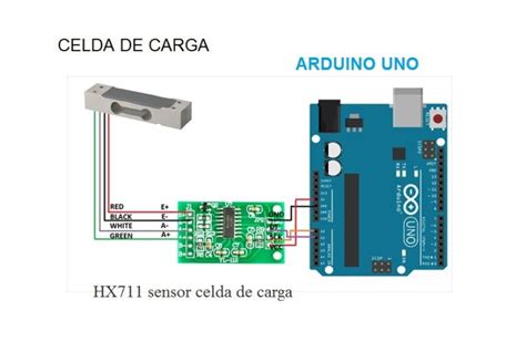 Celda De Carga 10 Kg Hx711 Sai Sac Mecatronica