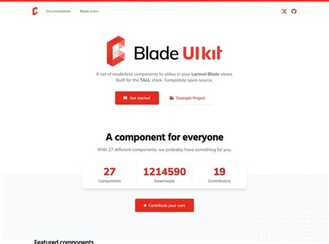 Blade Ui Kit Laravel Themes And Templates