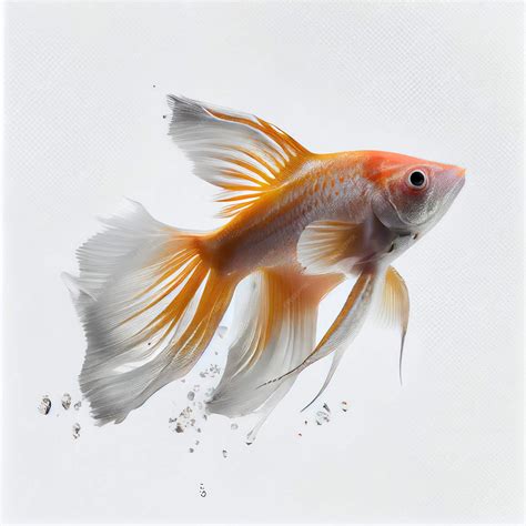 Un Poisson Swordtail Ultra Réaliste Combattant Des Poissons Qui Saute