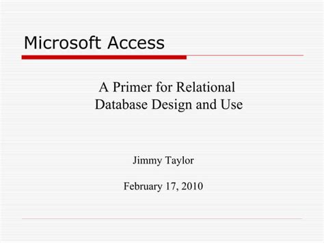 microsoft access powerpoint final ppt databases computer software