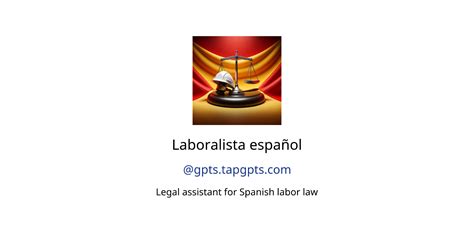 laboralista español gpts features and functions examples and prompts