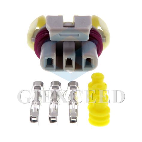 ☏2 Sets 3 Pin Starter 12129946 Ls Map And 58x Crank Engine Speed Sensor Connector Wiring Connec2