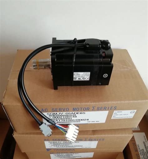 New Yaskawa Ac Servo Motor Sgmjv 08ade6s Sgmjv08ade6s In Box By Dhl