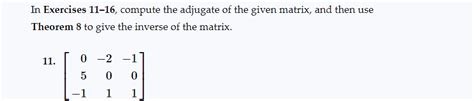Answered In Exercises 11 16 Compute The Bartleby
