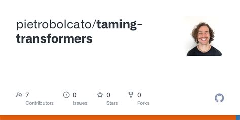 github pietrobolcato taming transformers