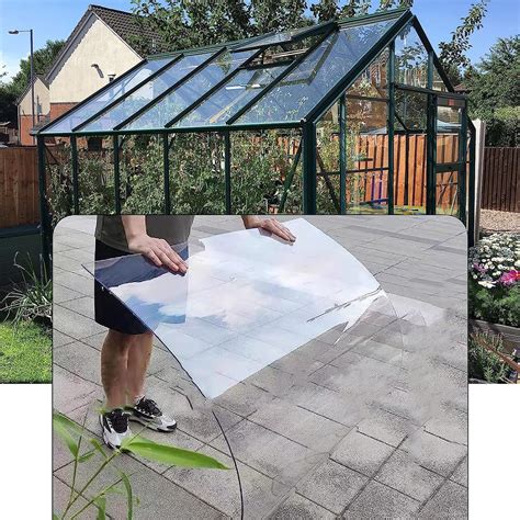 Buy Polycarbonate Greenhouse Sheets Clear Acrylic Plastic Safety Sheet For Shed Windows Outdoor