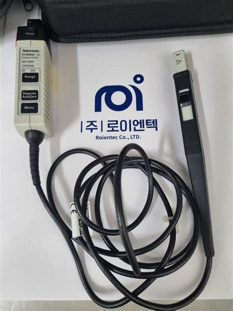 로이엔텍 Tektronix Tcp0030 Ac Dc 전류 프로브 120 Mhz 30 A 텍트로닉스
