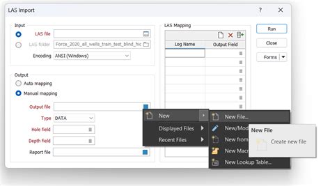 Importing And Configuring Las Data Micromine Origin And Beyond