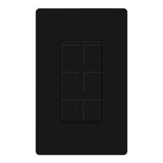 Lutron SC PF MN Claro Satin Port Frame Midnight PROLIGHTING