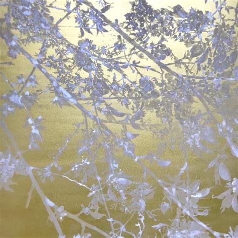 Branches Of A Tree In Front Of A Yellow Wall Branches Of A Tree In Front Of A Yellow Wall