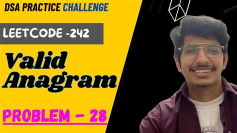 Valid Anagram Leetcode 242 Dynamic Programming Java Programming Manish Fully Explained