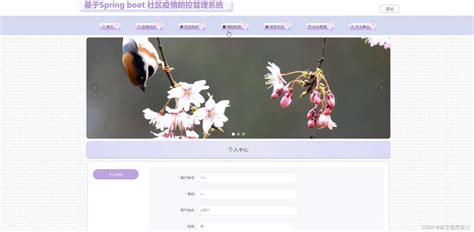django社区疫情防控管理系统 程序 开题报告 csdn博客