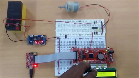 Dc Motor Control Using Pwm Of Lpc1768 Youtube