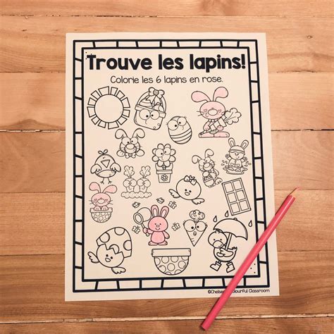 French Easter Activities Chelseas Colourful Classroom