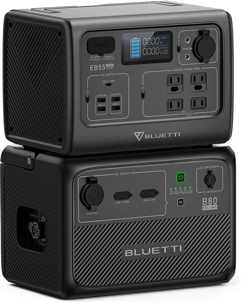 Amazon Com Bluetti Portable Power Station Eb And B External Battery Module Expand To