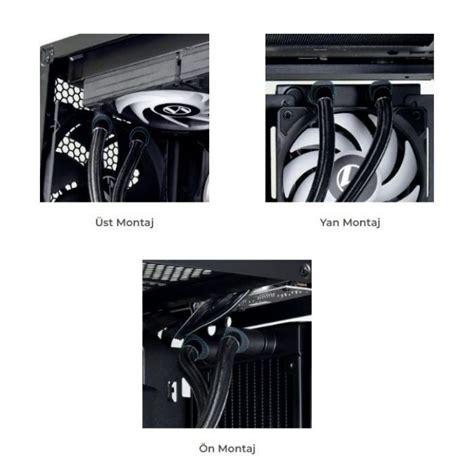 LIAN LI Galahad II Trinity AIO Performance 360mm RGB Beyaz İşlemci Sıvı