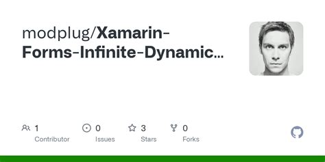 Github Modplugxamarin Forms Infinite Dynamic Scroll