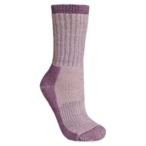 Trespass Springer Socks Purple Trekkinn