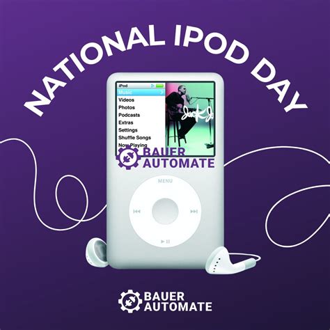 Nationalipodday Throwbacktech Technology Music Throwback Bauer