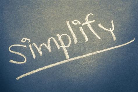 Simplify Stock Image Image Of Button Strategy Business 2092475