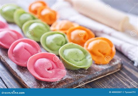Color Dumplings Stock Image Image Of Colourful Gourmet 40002007