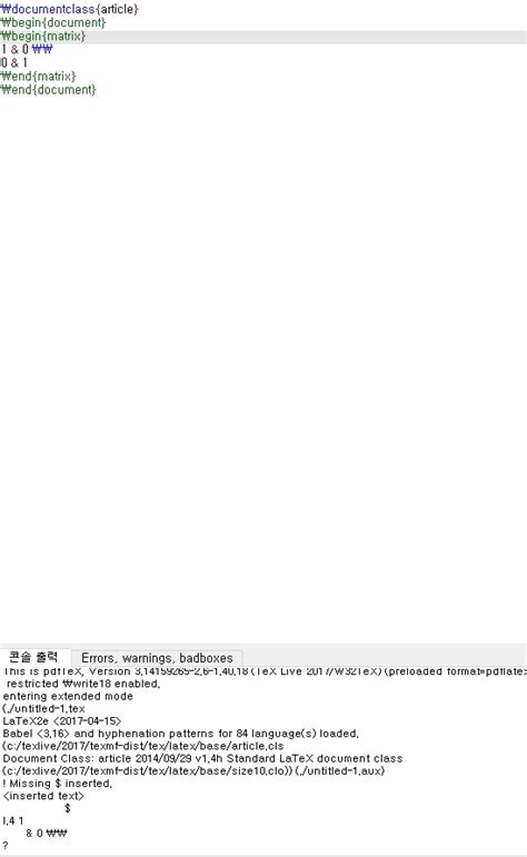 How Do I Produce Matrices TeX LaTeX Stack Exchange
