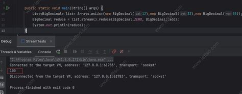 Java Stream Bigdecimal 求和 左搜