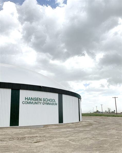 Hansen School District Gymnasium Hansen Idaho Usa Dome Technology