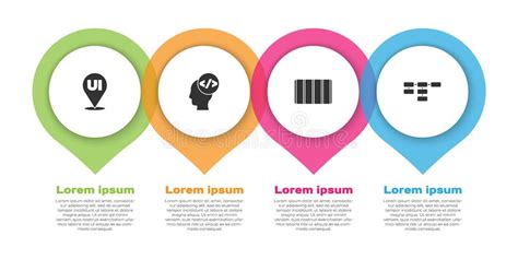Set Ui Or Ux Design Front End Development Color Palette Guide And