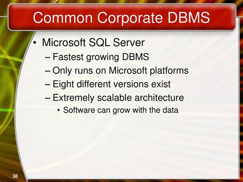 Database Management Systems Ppt Download