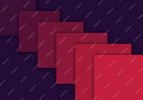 Premium Vector Red Background Geometric Overlap Layer Paper Cut On Dark With Space Design