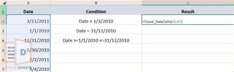 How To Count Dates In Excel Based On Condition Easy Ways