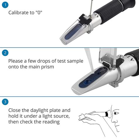 Portable Brix Refractometer For Homebrew Beer Wort Vicedeal