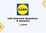 Top Lidl Interview Questions Sample Answers Included In ResumeKraft