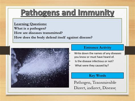 Igcse Biology Diseases And Immunity Teaching Resources