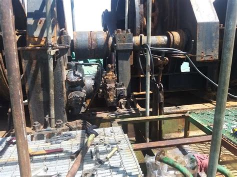 Anchor Winch Repairs On Vlcc Tanker Alatas Crane Services