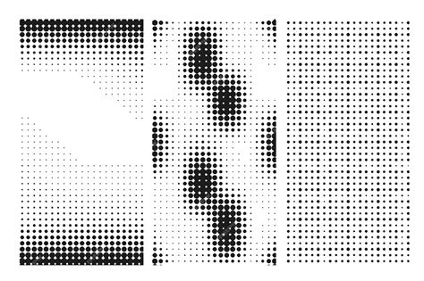 Premium Vector Abstract Gradient Halftone Dots Background Pop Art Template Texture Vector