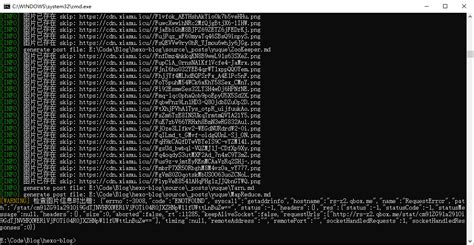 [warning] 检查图片信息时出错 · issue 138 · x cold yuque hexo · github