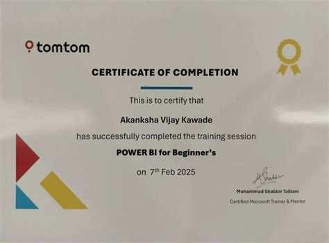 powerbi dataanalytics businessintelligence learning tomtom
