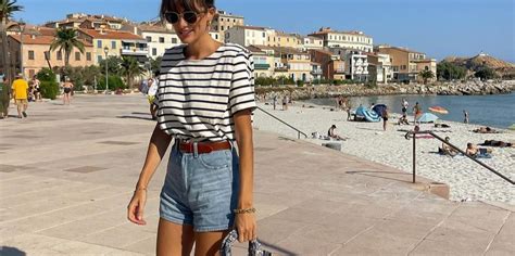 Модні шорти які обирають француженки — як стильно носити шорти — образи на кожен день — фото Nv