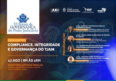 Escola Judicial Promove O “ii Encontro De Compliance Integridade E