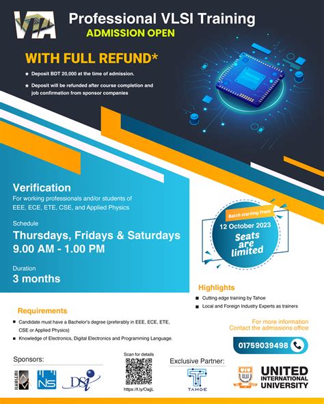 Admission Open Professional Vlsi Vlsi Training Academy