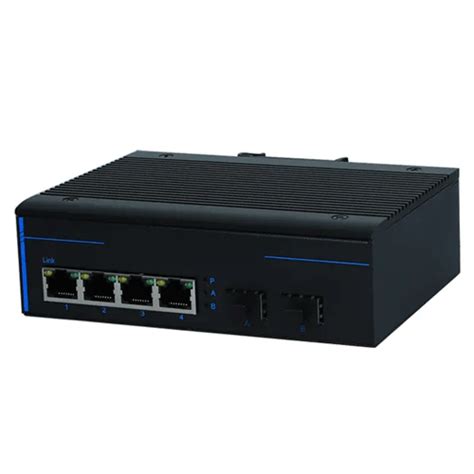 Gaotek Industrial Grade Network Management Type Gigabit 2 Optical 4 Electrical Fiber Extend