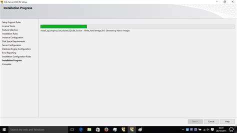 installation issues installing sql server 2008 r2 or any other