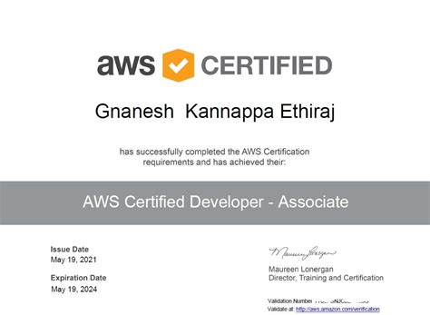 gnanesh kannappa ethiraj on linkedin awscertified awsdeveloper aws