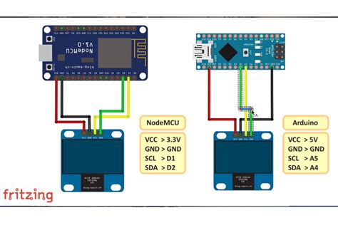 Oled I2c Display Arduinonodemcu Tutorial Arduino Maker Pro