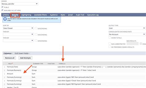 Netsuites 1099 Saved Searches