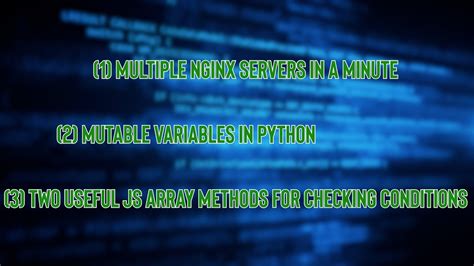 Niမှာdeveloperတွေdockerpythonnodejs စတာတွေကိုသုံးပြီး Web Development